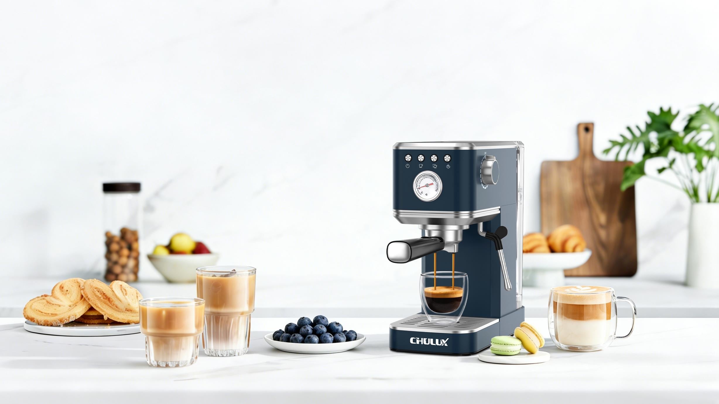 Semi-Automatic vs Fully Automatic Espresso Machines – CHULUX